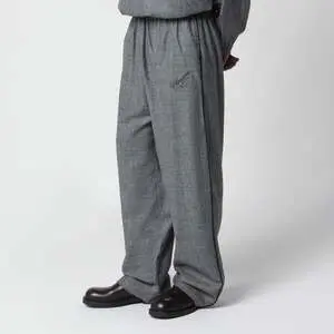 WILLY CHAVARRIA Ruff Rider And Black Wool Blend Pants