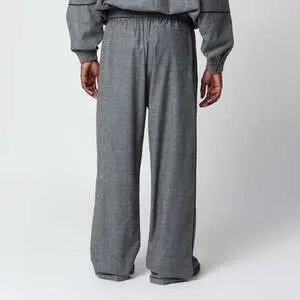 WILLY CHAVARRIA Ruff Rider And Black Wool Blend Pants