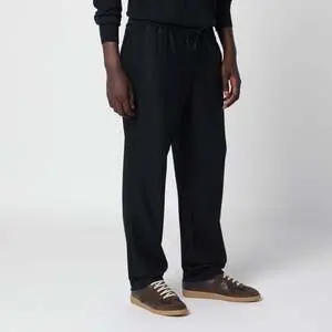 Sease Navy Mindset Trousers In Wool Flannel