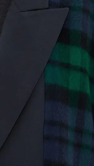 FRENKEN Crushed Scarf Blazer
