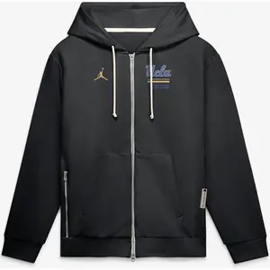 JORDAN BRAND Ucla Bruins 2026 Sideline Standard Issue Dri-fit Full-zip Hoodie - Black