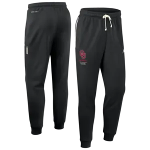 JORDAN BRAND Oklahoma Sooners 2026 Sideline Standard Issue Dri-fit Taper Pants - Black