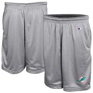 Champion Miami Dolphins Classic Mesh Shorts - Gray