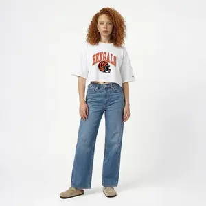 Champion Cincinnati Bengals Boyfriend Cropped T-shirt