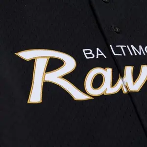 Mitchell & Ness Baltimore Ravens Head Coach Mesh Full-button Fashion Jersey