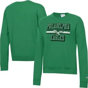 Champion Philadelphia Eagles Powerblend Fleece Sweatshirt - Green