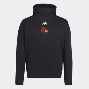 Adidas Louisville Cardinals Z.n.e Hoodie - Black
