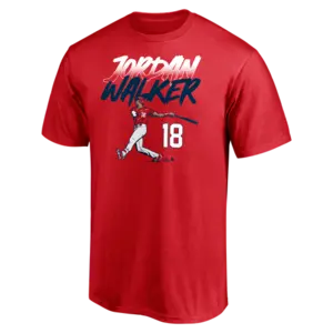 BREAKINGT Jordan Walker Slugger Swing T-shirt - Red