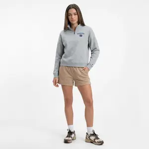 Champion New York Giants Powerblend Quarter-zip Sweatshirt