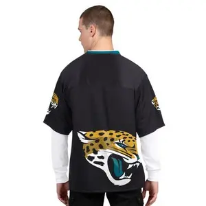 STARTER White Jacksonville Jaguars Short Sleeve & Long Sleeve T-shirt Combo Pack