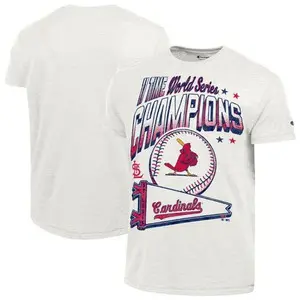 Champion St. Louis Cardinals Winning Tradition Cooperstown Collection Tri-blend T-shirt - Cream