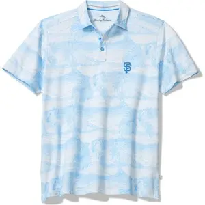 Tommy Bahama San Francisco Giants Corsica Coast Islandzone Tri-blend Polo - Blue