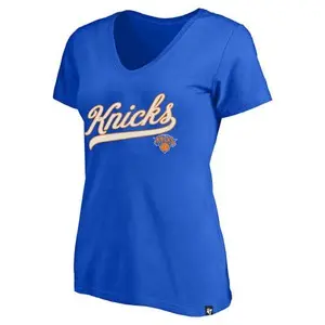 Profile New York Knicks Sweep V-neck T-shirt
