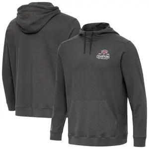 ANTIGUA New York Knicks 2026 Nba Finals Champions Wordmark Cloud Hoodie - Black