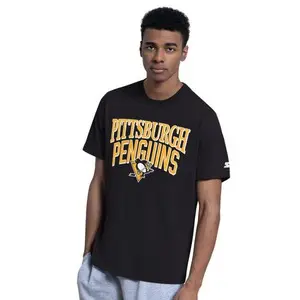 STARTER Heather Gray Pittsburgh Penguins Two-pack T-shirt Set