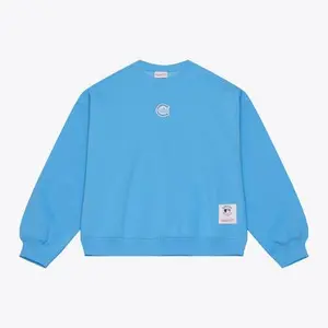 Mitchell & Ness Chicago Cubs Insignia Fleece Sweatshirt - Light Blue