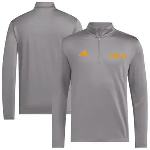 Adidas Tennessee Volunteers Ultimate365 Cozy Quarter-zip Top - Gray