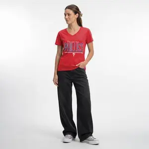 Champion Philadelphia Phillies Core V-neck T-shirt