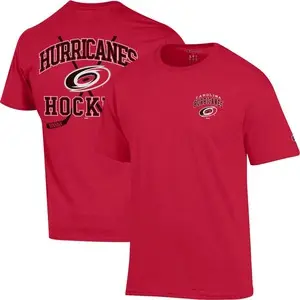 Champion Carolina Hurricanes Stick With It Jersey T-shirt - Red
