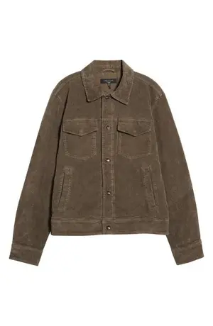 Rag & Bone Corduroy Trucker Jacket - Cocoa