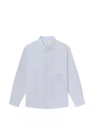 FRAME Patch-pocket Long-sleeve Shirt - Blue