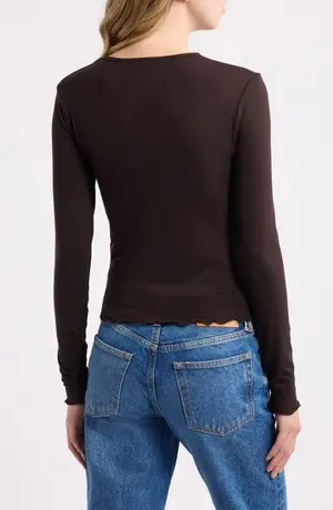 Mango Curlita Long Sleeve T-shirt