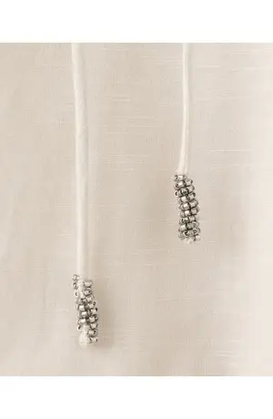 Mango Chiffon Bow Blouse