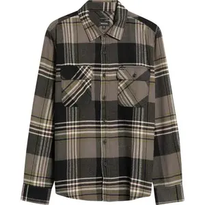 Brixton Bowery Plaid Flannel Shirt