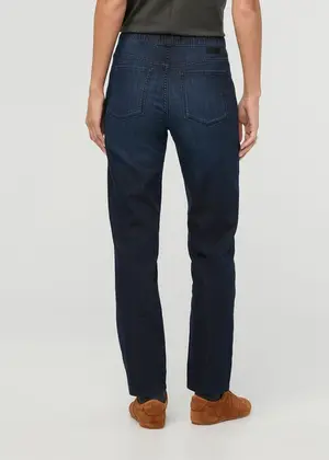 DUER Performance Denim Slit Skirt