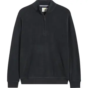 James Campbell Mammoth Quarter Zip Pullover - Black