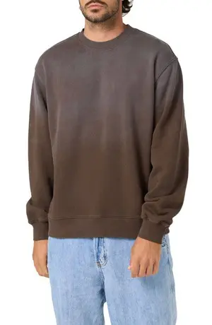 O'Neill Og Logo Box Ombré Crewneck Sweatshirt