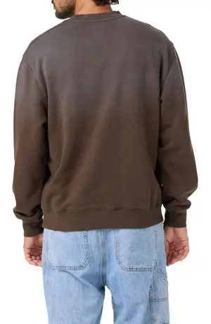 O'Neill Og Logo Box Ombré Crewneck Sweatshirt