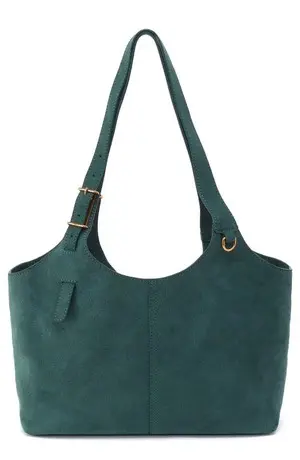 Hobo Atlas Suede Tote - Pine Needle