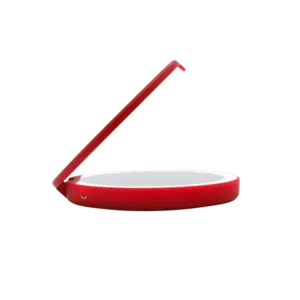 IMPRESSIONS VANITY Snow White Compact Mirror With Wireless Power Bank Base
