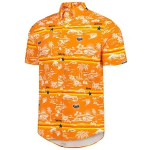 Reyn Spooner Houston Astros Kekai Button-down Shirt - Orange