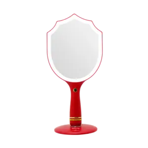 IMPRESSIONS VANITY Snow White Led Handheld Mirror With Standing Base