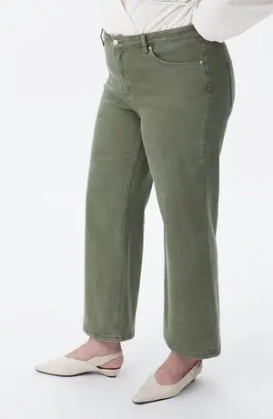 BAYEAS Mid Rise Wide Leg Jeans - Initia