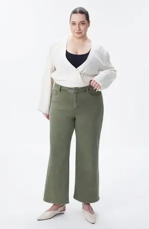 BAYEAS Mid Rise Wide Leg Jeans - Initia