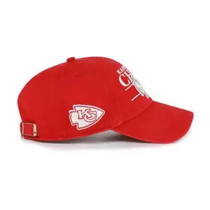 '47 Kansas City Chiefs Throwback Graphic Clean Up Adjustable Hat
