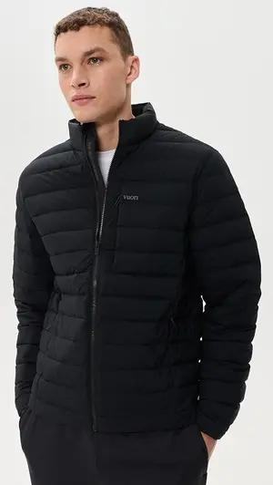 Vuori Steadfast Insulated Fz Jacket - Black