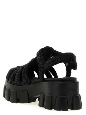 Prada Monolith' Sandals