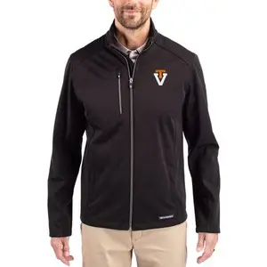 Cutter & Buck Virginia Tech Hokies Evoke Eco Softshell Recycled Full-zip Jacket