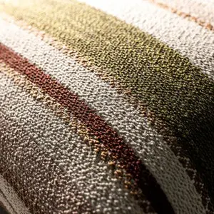Elaine Smith Ridgeway Box Textured Stripe Indoor & Outdoor Woven Accent Box Pillow & Insert