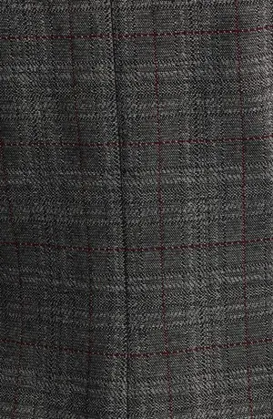 Theory Glen Check Boat Neck Jacket