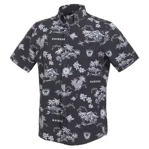 Reyn Spooner Oakland Raiders Gridiron Classics Throwback Kekai Performance Button-down Shirt