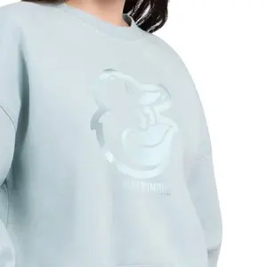 STARTER Baltimore Orioles Pastels Boxy Fleece Sweatshirt