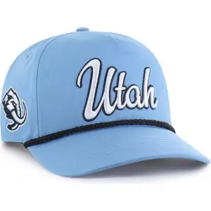 '47 Utah Mammoth Overhand Logo Side Patch Adjustable Hitch Hat - Light Blue
