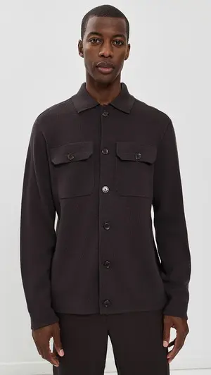 Orlebar Brown Brigg Merino Tailored Knit Shacket