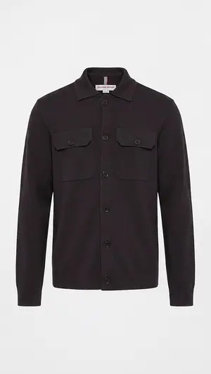 Orlebar Brown Brigg Merino Tailored Knit Shacket