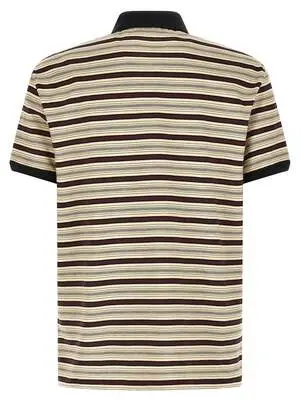 Prada Striped Polo Shirt